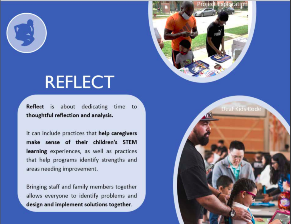 Family Engagement: The Power of Reflection - STEM Next